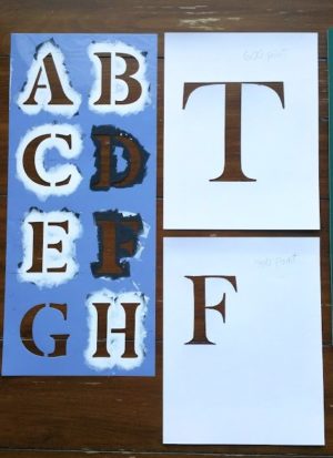 15 Easy DIY Distressed Wood Sign Templates - The Striped Barn