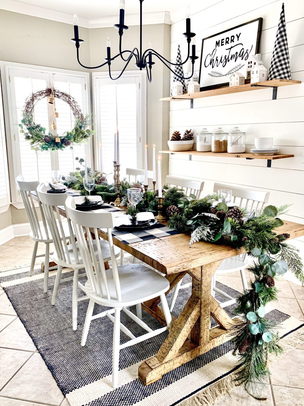 15 Ways to Decorate with Greenery for the Holidays - The Striped Barn